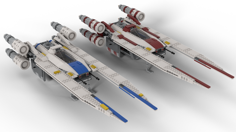 LEGO MOC-244957 Refit Version of U Wing Starfighter by sw0608frb ...