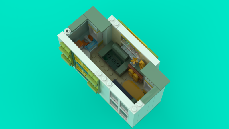 LEGO MOC-149141 Autumn Apartment Modular Building by lego_modular ...