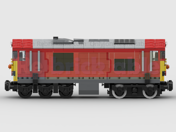 LEGO MOC BR Class 66 Diesel Locomotive Train In Deutsche Bahn (DB ...