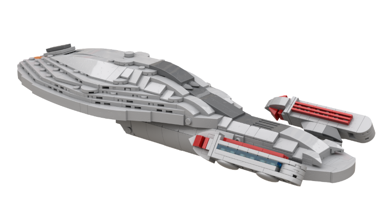 LEGO MOC-149698 USS Voyager by hyphencubed | Rebrickable - Build with LEGO