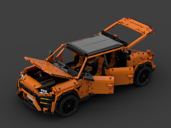 LEGO MOC Lego Lamborghini Urus by Sanulanr | Rebrickable - Build with LEGO