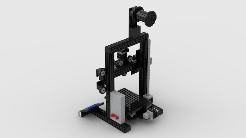 LEGO MOC ender 3 pro 3D printer by brrrt | Rebrickable - Build with LEGO