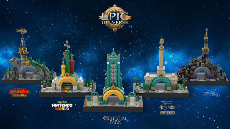 LEGO MOC-216182 DRAGON / ISLE OF BERK PORTAL - Universal's Epic ...