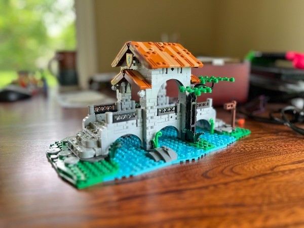LEGO MOC Lion Knights' Bridge by lux.bricks | Rebrickable - Build with LEGO