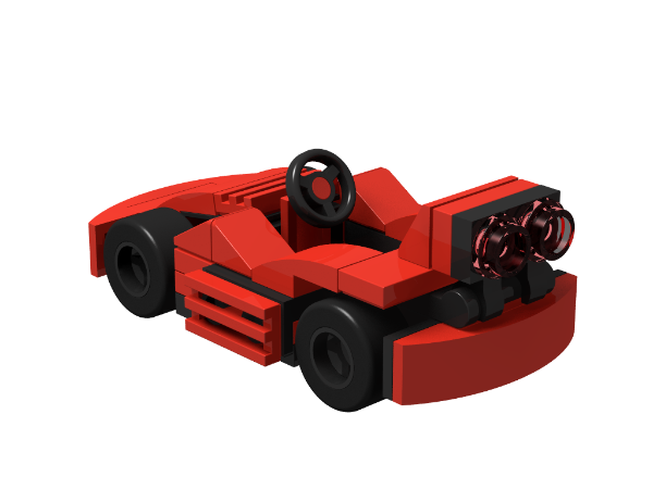 LEGO MOC Kart 01 by graeymaelkyn | Rebrickable - Build with LEGO
