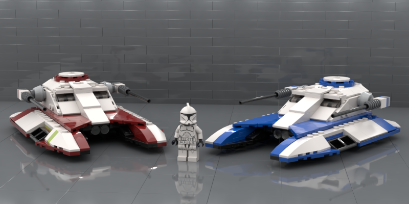 LEGO MOC TX-130 Sabre Class Republic Fighter Tank: 501st Variant by ...