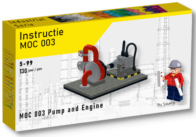 LEGO MOC MOC 003 Pump and Engine by Swatje | Rebrickable - Build with LEGO