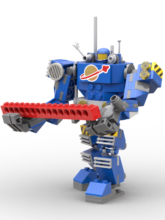 LEGO MOC-162360 SPACE MECH by AntOrman | Rebrickable - Build with LEGO