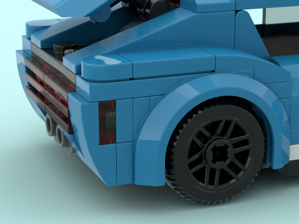 LEGO MOC 60285 Sports Car MOD by bo.bricks | Rebrickable - Build with LEGO