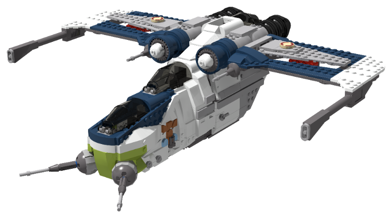 LEGO MOC 104th ARC-180-T by hautti5 | Rebrickable - Build with LEGO