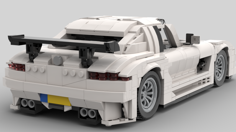 LEGO MOC Benz AMG SLS BS by Arisa | Rebrickable - Build with LEGO
