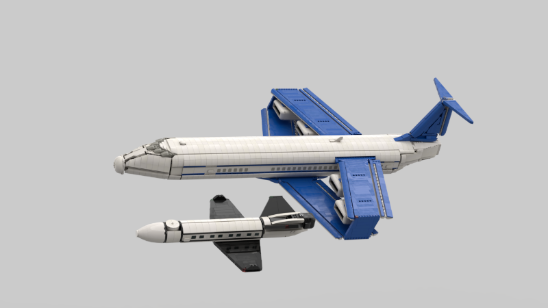 LEGO MOC Futuristic Private Jet by Futurism_Lego | Rebrickable - Build ...