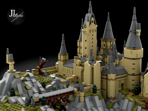LEGO MOC Wizard Castle and Grounds Expansion by JL.Bricks | Rebrickable ...