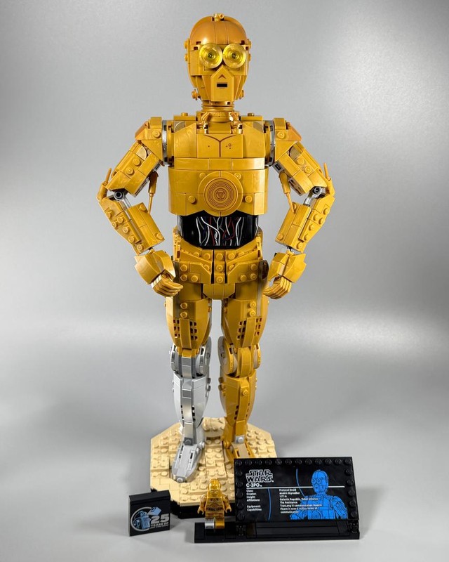 Review: 75398-1 - C-3PO | Rebrickable - Build with LEGO