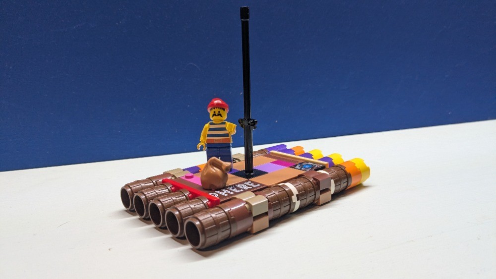 LEGO MOC 6257 Castaway's Raft Remake by BrickClones | Rebrickable ...