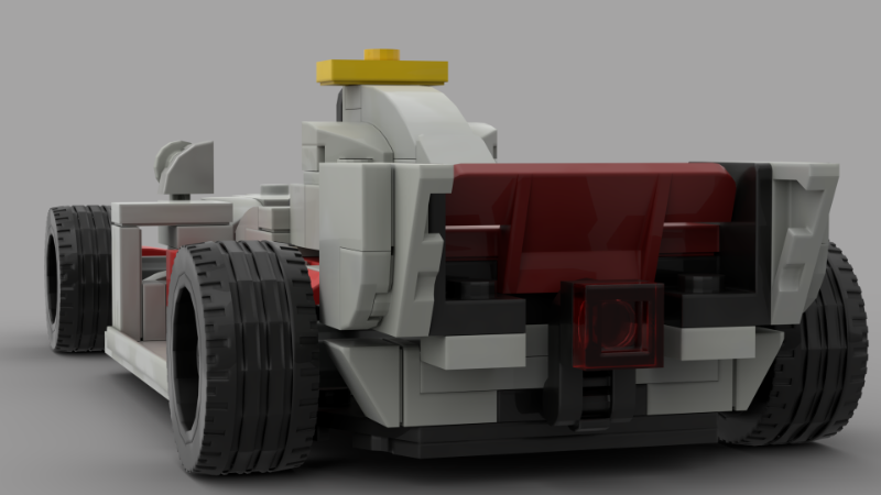 LEGO MOC McLaren MP4/22 (2007) by MocsByMattW | Rebrickable - Build ...