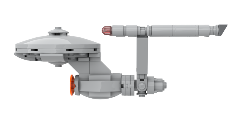 LEGO MOC USS Enterprise by felix.rebricks | Rebrickable - Build with LEGO