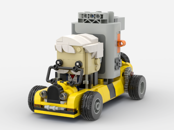 LEGO MOC Simple RC Car - Yellow Classic by Agilinzzz | Rebrickable ...
