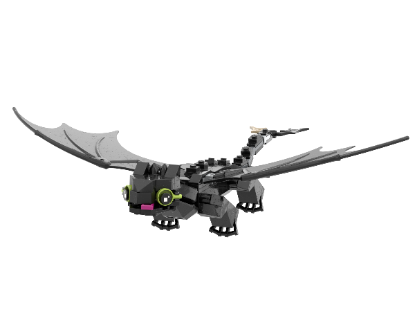 LEGO MOC Toothless!!! by Camobricktape | Rebrickable - Build with LEGO