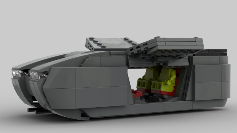 LEGO MOC Futuristic Luxury Dropship by Futurism_Lego | Rebrickable ...