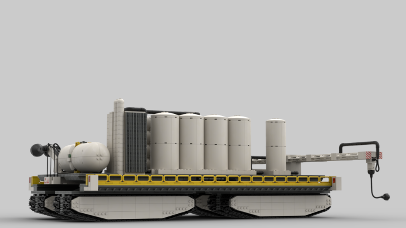 LEGO MOC Mobile Refinery by Futurism_Lego | Rebrickable - Build with LEGO