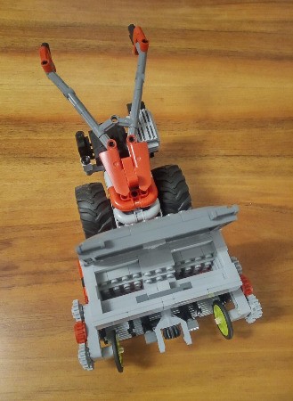 LEGO MOC Seed Drill to Mount on Rotary Harrow for Single-Axle Tractor ...
