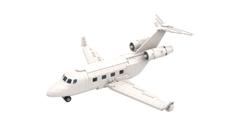 LEGO MOC Private airplane / Private jet / Lear jet by felix.rebricks ...
