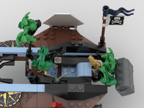 LEGO MOC 7 Seas Interceptor by Mirage_ | Rebrickable - Build with LEGO