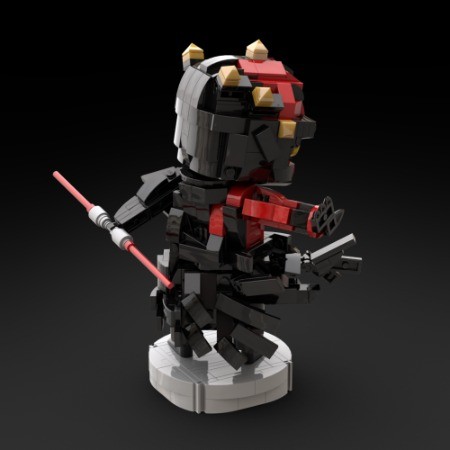 LEGO MOC darth man statue by choi_dambaek | Rebrickable - Build with LEGO