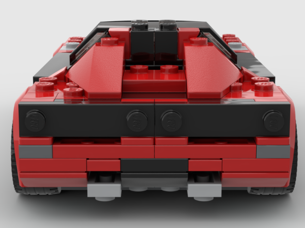LEGO MOC 76895 Ferrari Testarossa by NJDesign | Rebrickable - Build ...