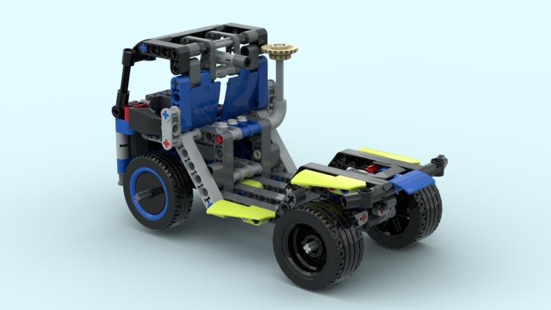LEGO MOC 42164 Alt Model Racing Truck by MeLong | Rebrickable - Build ...