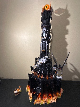 LEGO MOC Barad Dur Height Extension Module by Pixabricks | Rebrickable ...