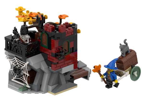 LEGO MOC-162839 40597+40608: Majisto's Skeleton Tower Quest by sebbl ...