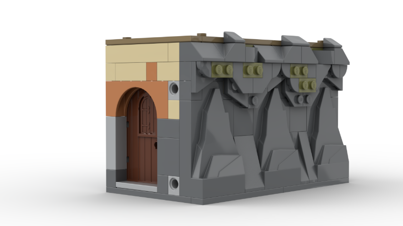 LEGO MOC The Chamber of the Winged Keys by Uranium_Bricks | Rebrickable ...