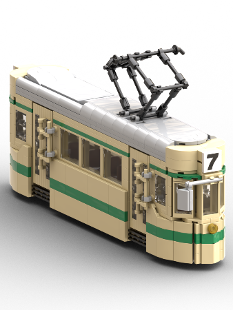 LEGO MOC Tram / Straßenbahn by Stein.Meister | Rebrickable - Build with ...