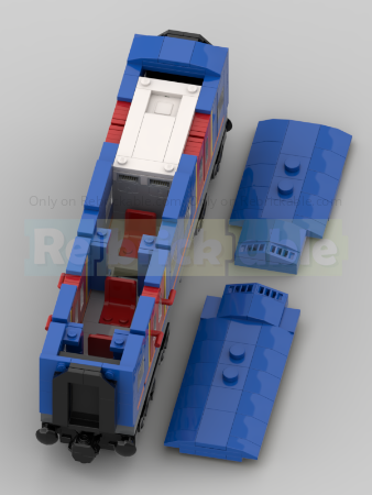 LEGO MOC-139286 Class 450 Desiro 4-Carriage EMU Train in South West ...