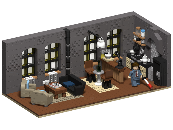 LEGO MOC-217975 Daredevil - Matt Murdock's Apartment by brickpatch ...