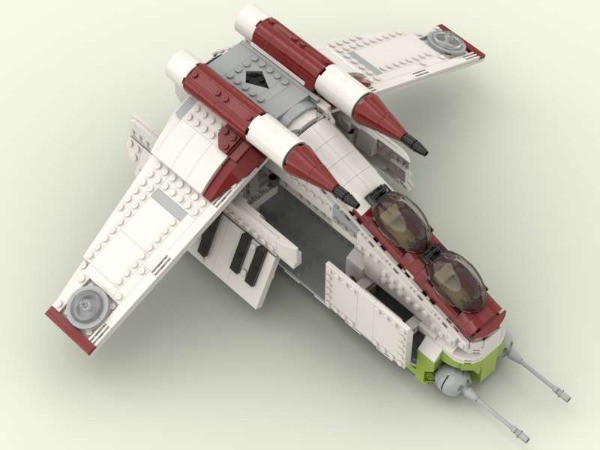 LEGO MOC Republic Gunship by Jack_Learney | Rebrickable - Build with LEGO