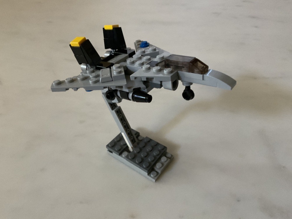 LEGO MOC 1:173 scale VF-84 F-14 Tomcat by iteem | Rebrickable - Build ...