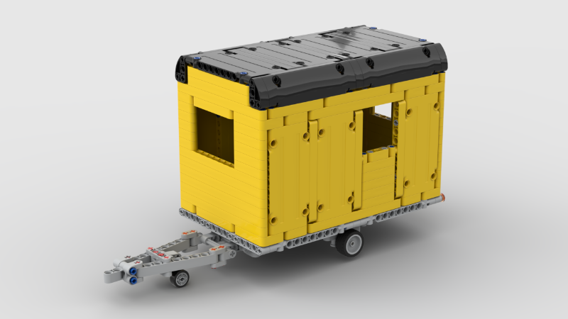 LEGO MOC-162313 Small Construction Trailer by Baumel | Rebrickable ...