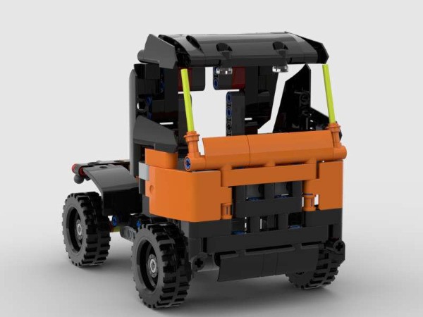 LEGO MOC Truck (42166 B-Model) by T-Engineering | Rebrickable - Build ...
