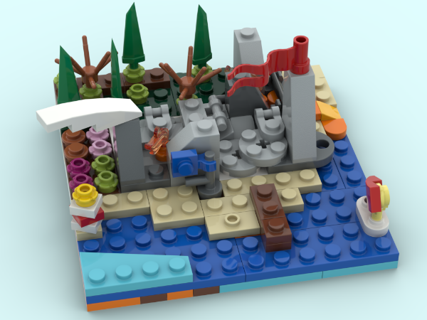 LEGO MOC Mini City by Amused_Moose | Rebrickable - Build with LEGO