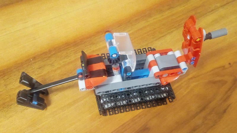 LEGO MOC 42148 Tracked Tractor with Trench Plow by Larsagri ...