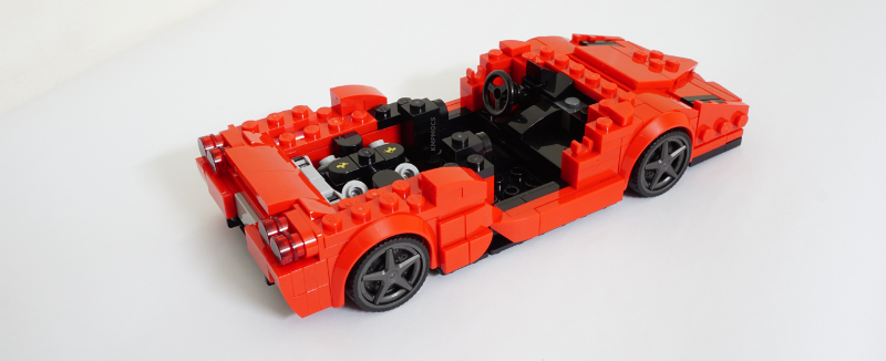 LEGO MOC-165362 Ferari Enzo by KMPMOCS | Rebrickable - Build with LEGO