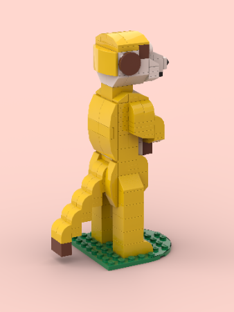 LEGO MOC-138895 Meerkat by Mattpeel69 | Rebrickable - Build with LEGO