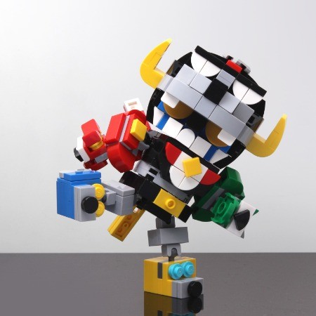 LEGO MOC Mini VOLTRON by choi_dambaek | Rebrickable - Build with LEGO