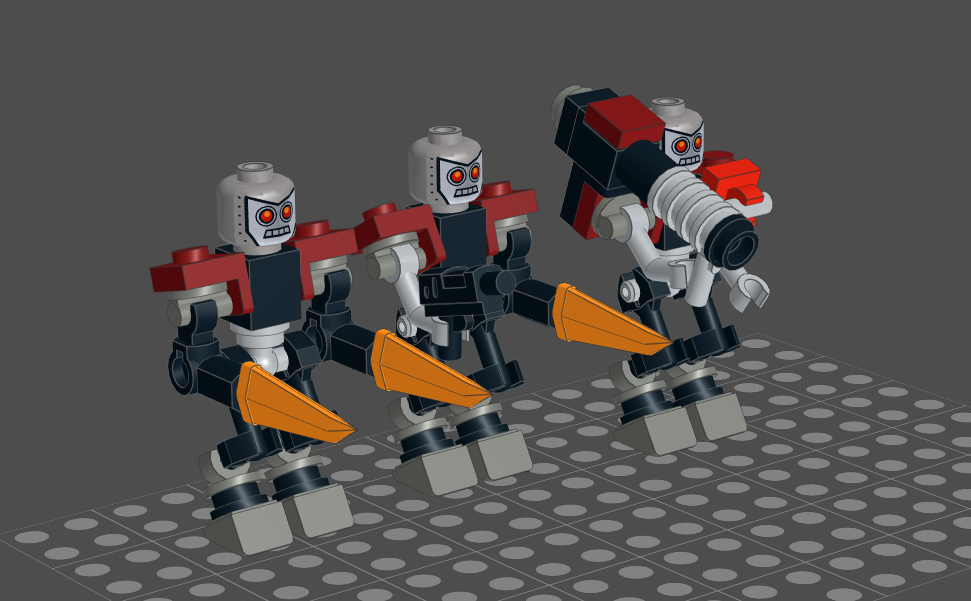 LEGO MOC-212075 Helldivers 2 Automaton Berserker and Devastators by ...