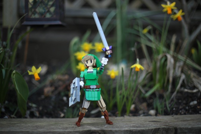 LEGO MOC-201482 Skyward Sword Link Sculpture by octane thermoplastic ...