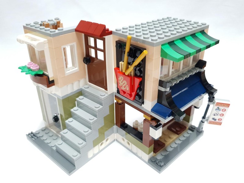 Review: 31131-1 - Downtown Noodle Shop | Rebrickable - Build with LEGO
