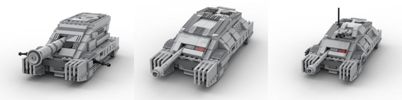 LEGO MOC TX-225 GAVc Conqueror by Fabian2 | Rebrickable - Build with LEGO